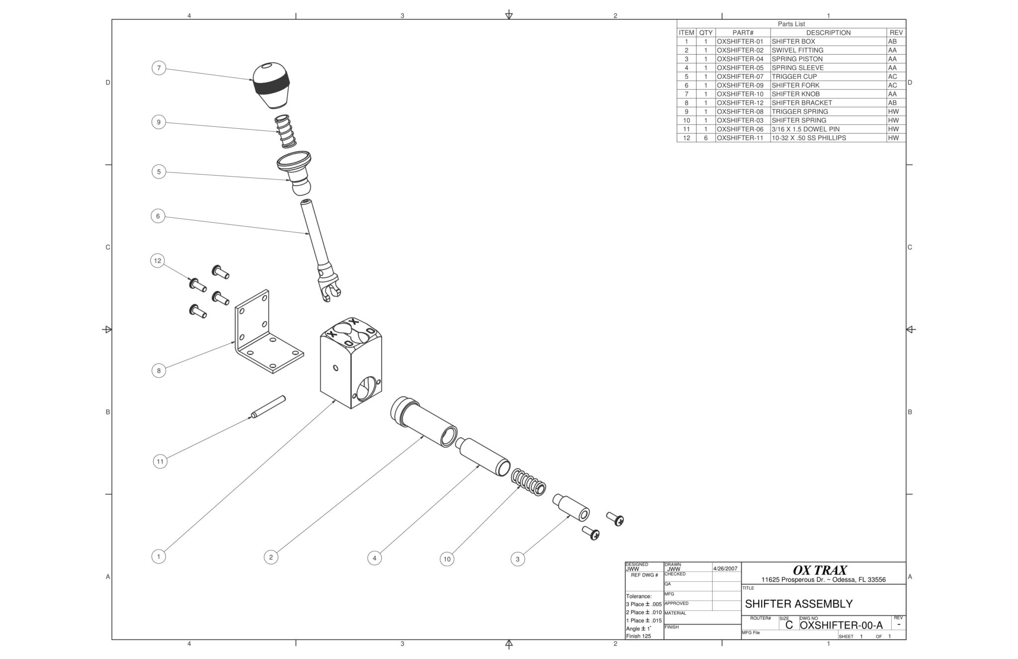 Exploded Views - OX Offroad